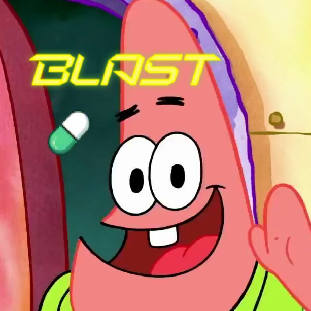 Patrick Star Coin on Blast Chain on Pump.fun!